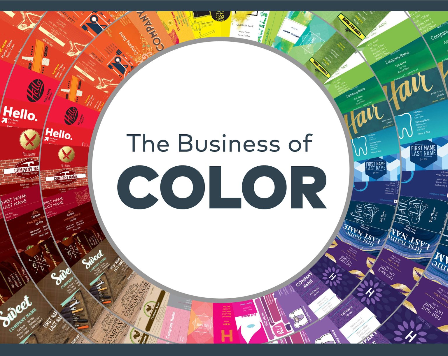 A utilização de cores no marketing por pequenas empresas | Infográfico ...